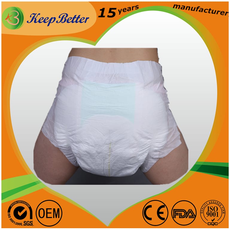 Japan Korea Hot Sale S Cut Hook & Loop Adult Diaper Disposable for ...